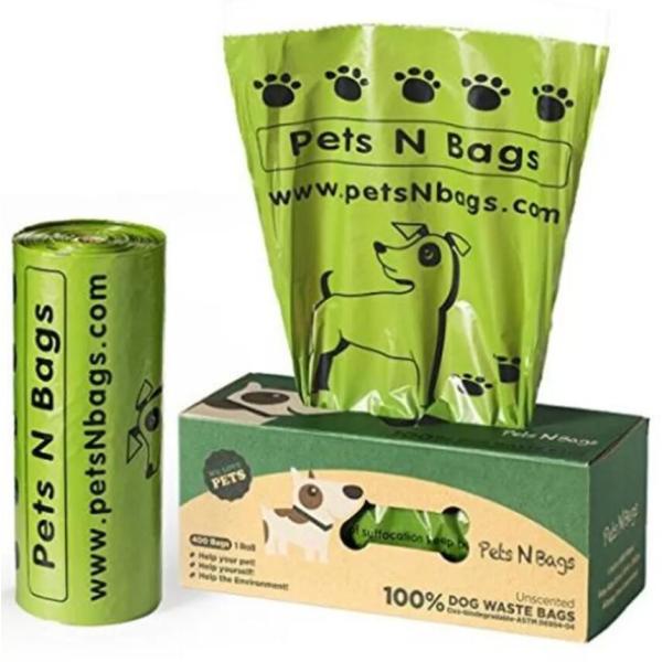 Quality SGS MSDS PLA Compostable Biodegradable Poop Bags for sale