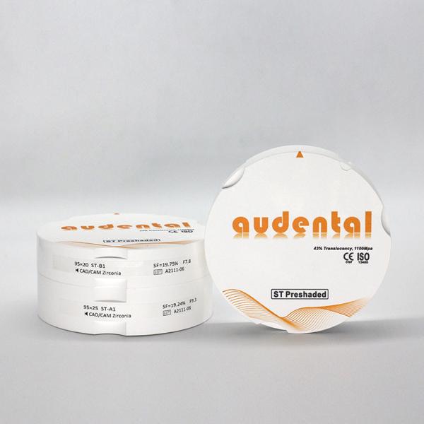 Quality ST Pre Shaded Zirconia Block Vita 16 Zirconia CAD CAM Materials ISO for sale