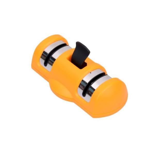 Quality Handheld 2 Stage Knife Sharpener With Suction Pad , Ceramic Grinding Wheel for sale
