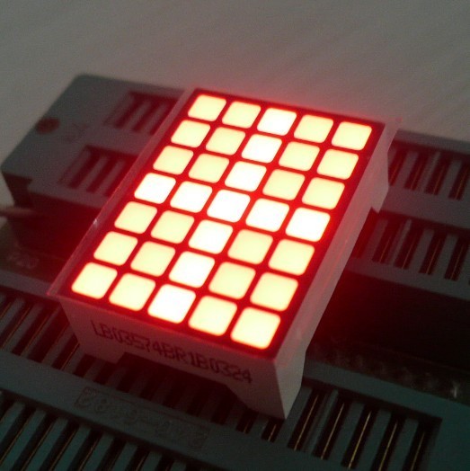 Quality White 5x7 Dot Matrix LED Display High Efficiency Programmable LED Display for sale