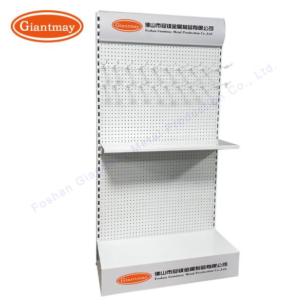 Quality Professional Pegboard Metal Product Displays Hook Display Stand for sale