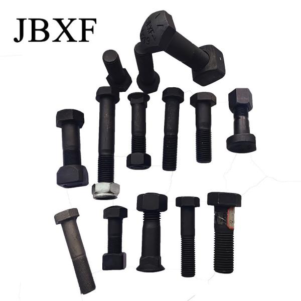 Quality Plow D65 Excavator Track  Shoes M24 Bolt And Nut  8h7504 6s3419 1s1859 1s1860 for sale