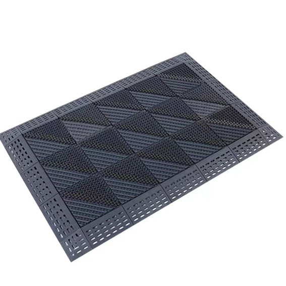 Quality 15cm×15cm Anti Skid DIY Interlocking Nylon Grid Mat For Rugs for sale