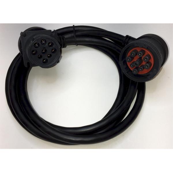 Quality Right Angle Deutsch 9-Pin J1939 Female to Right Angle J1939 Male Cable for sale