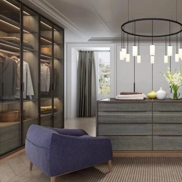 Quality Mirrored Swing Door Wardrobe Bedroom Closet Storage Anti Fouling ODM OEM for sale