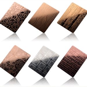 Quality HL Stainless Steel Decorative Sheet Cold Rolled 8K Mirror Customized Color for sale