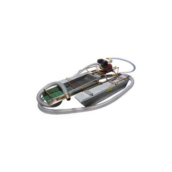 Quality Portable 0.5T/H Mini Gold Dredging Boat 3.5m Length for sale