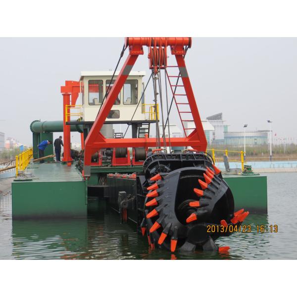 Quality Length 30m Lake Sand Dredger machine 20 Inch Discharge Port 18m for sale
