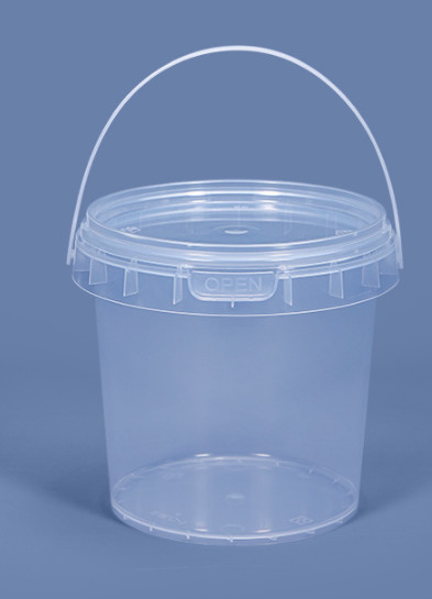 Quality Screen Printing Plastic Food Bucket Lightweight With PP / HDPE Material for sale