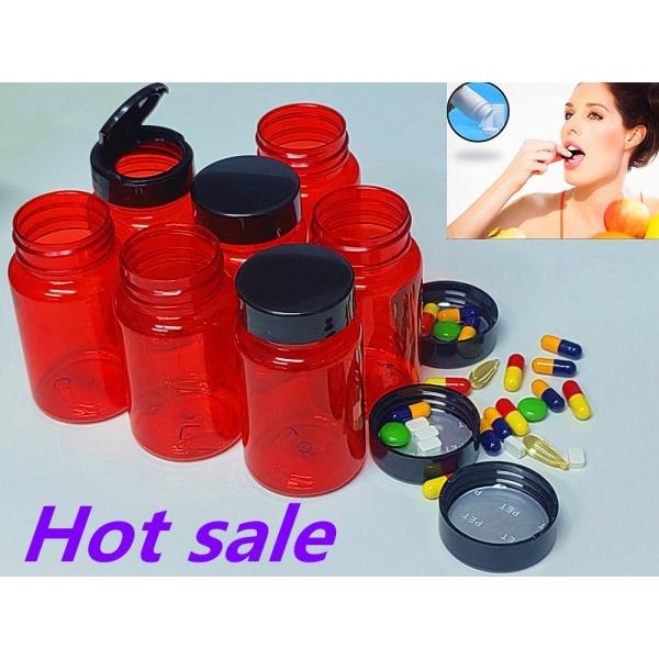 Quality 100ml 150ml PET Pharmaceutical Bottle Vitamin Capsule Tablet Pill Supplement Plastic Capsule Healthcare Medicine Bottle for sale