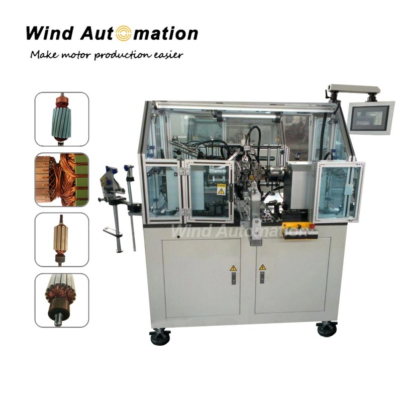 Quality How To Produce PMDC Armature With Double Flyer Winding Machine for sale
