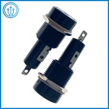 Quality 30A 600V AC Panel Mount Fuse Holder Suitable For Cartridge Fuse 10.3x38mm for sale