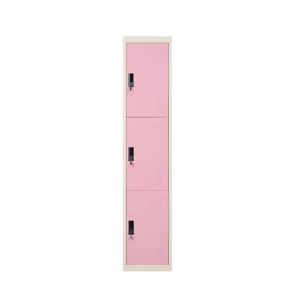 Quality Changing Room 3 Doors Metal Storage Locker Cabinet for sale