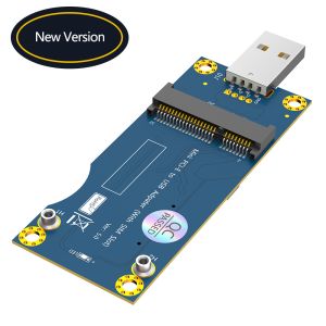 Quality Mini PCI-E PCIe 52Pin to USB 2.0 Wireless Module Adapter Riser Card with SIM for sale