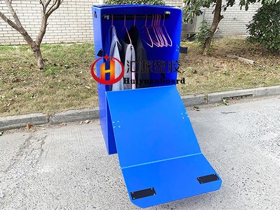 Quality Customized Impact Resistant Corrugated Plastic Box For Clothes Moving for sale