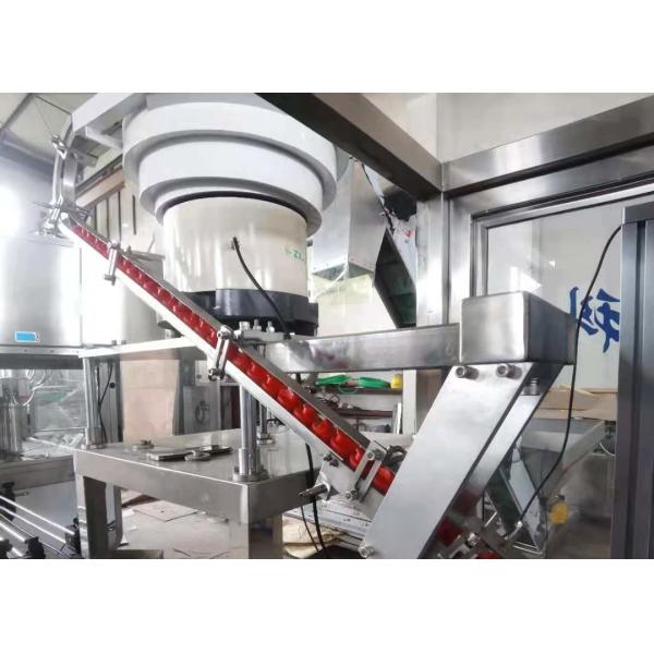 Quality Mechanical 1.2KW Wine Bottle Screw Capping Machine 140mm Pet Bottle Capping for sale