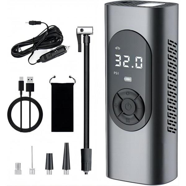 Quality Portable YANTU AM32 Metal Cordless Digital Tire Inflator for Bicycles Cars and for sale