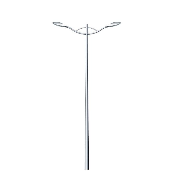Quality Hot Dip Galvanized Solar LED Street Light Pole All In One Q235b Metal for sale