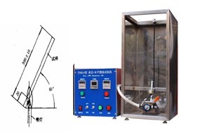 Quality Wire Fire Testing Equipment , Single Cable Inclined Combustion Tester for sale