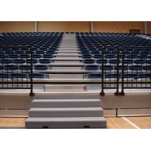 Quality Remotely Controlled Retractable Grandstands / Retractable Stadium Seating For for sale
