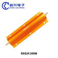 Quality RXG24 Gold Aluminum Shell Resistor High Power Wirewound Resistor for sale