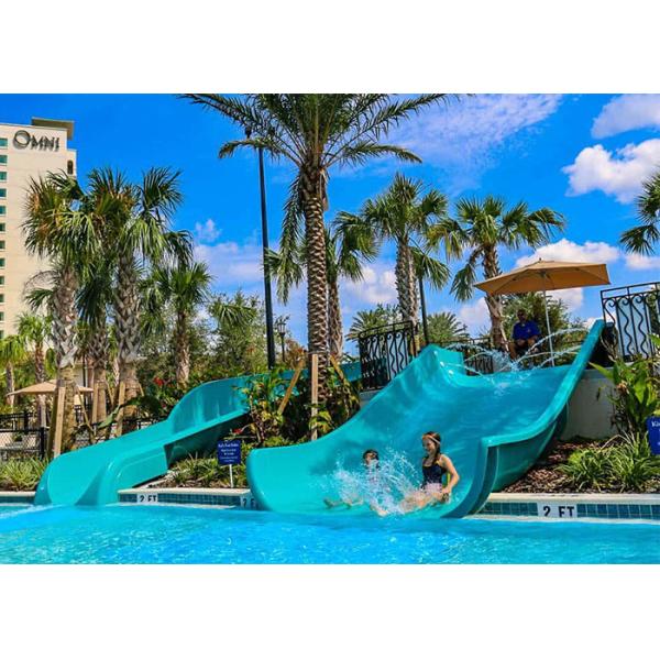 Quality Commercial Family Water Slide Raft Slide Equipment 1 Year Warranty for sale
