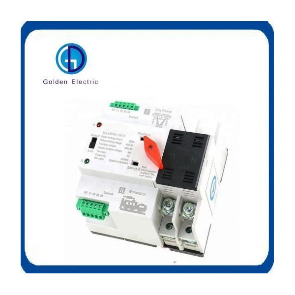 Quality DIN Rail W2r Auto Changeover Switch For Solar Power PV System Customizable for sale