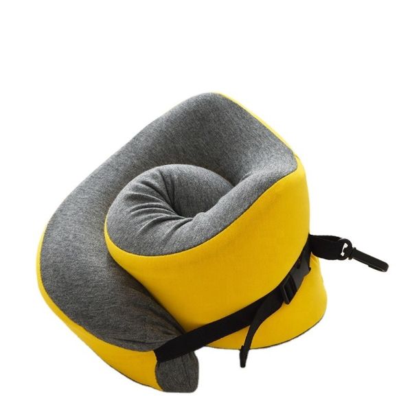 Quality Advanced Memory Foam Travel Airplane Rest Pillow Neck Support Pillow for Long for sale