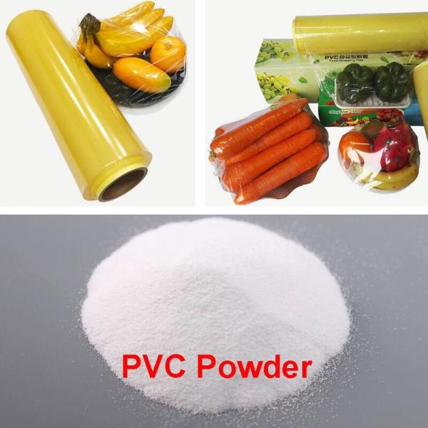 Quality Transparent PVC Plastic Powder Cling Film Plastic Raw Material for sale
