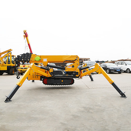 Quality 3 Ton Heavy Mobile Spider Crawler Cranes ZHONGMEI Telescopic Construction for sale