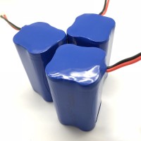 Quality 14.8V 3000mAh ICR18650 4S1P Rechargeable Battery Pack with 500 Cycle Life and 16 for sale