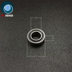 Quality SMR74X2TLN 4*7*2 High Speed Dental Bearing One Shield Stainless Steel for sale