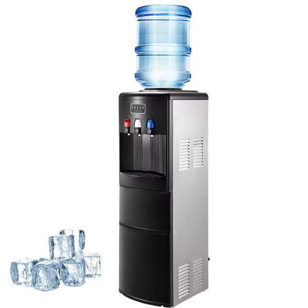 Quality Dispense Hot Cold Water with App-Controlled Ice Maker Vertical Dispenser for sale