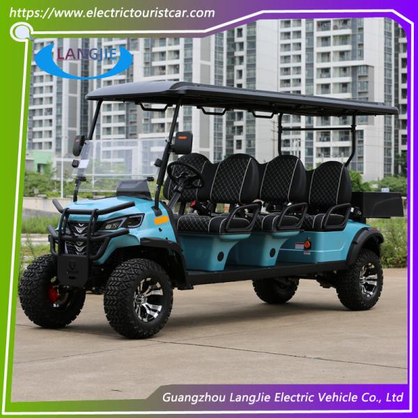 Quality Six Seater Electric Car 48V Club Car Utility Vehicle AC Motor Club Cab Golf Cart For Golf Course for sale