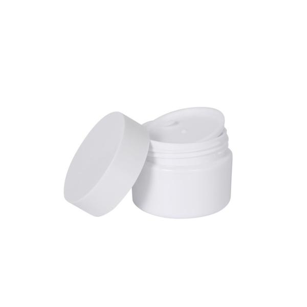 Quality PET 30g Small Capacity Cosmetic Cream Jars Lotion Packaging for sale