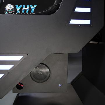 Quality 9D 2.5KW Game VR Simulator Pendulum Virtual Reality 360 Rotation Shooting for sale