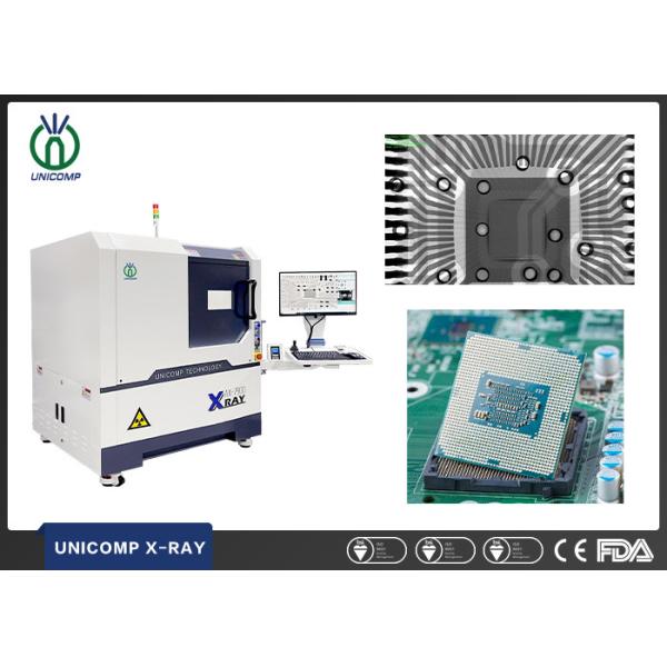 Quality Chipset Lead frame Inner Quality Inspection by Unicomp 5um closed tube  AX7900  X Ray Machine for sale
