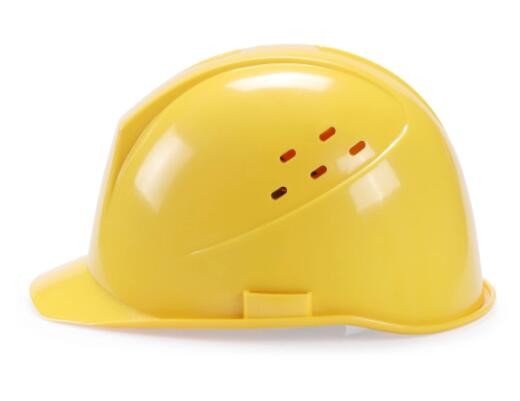 Quality CE EN397 Type 1 Safety Helmet Industrial Construction Work Helmets HDPE Shell for sale