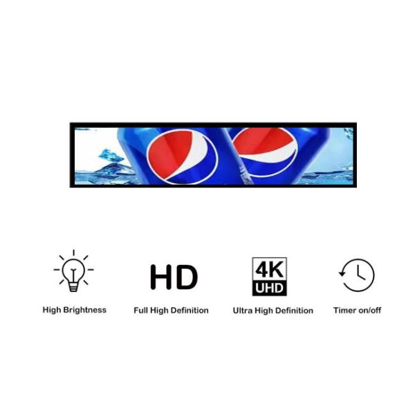 Quality 35 Inch 36 Inch Stretched Bar LCD Display for sale
