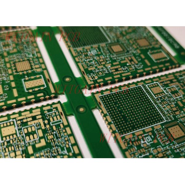 Quality 6 Layer Pcb 0.8mm Board Thickness Green Solder Mask 0.2MM Min Hole FR4 for sale