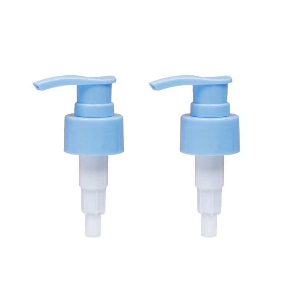 Quality 24mm 28mm Lotion Dispenser Pump Custom Color Ribbed Closure PP Plastic Lotion for sale