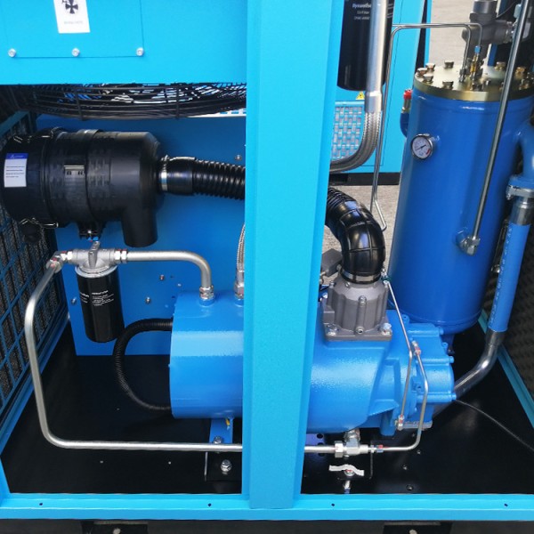 Quality 75 kW Intelligent PM VSD Variable Speed Drive PM Motor Screw Air Compressor for sale