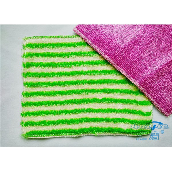 Quality Professional Magic Bamboo Fiber Kitchen Dishcloths , Dish Washing Cloth for sale