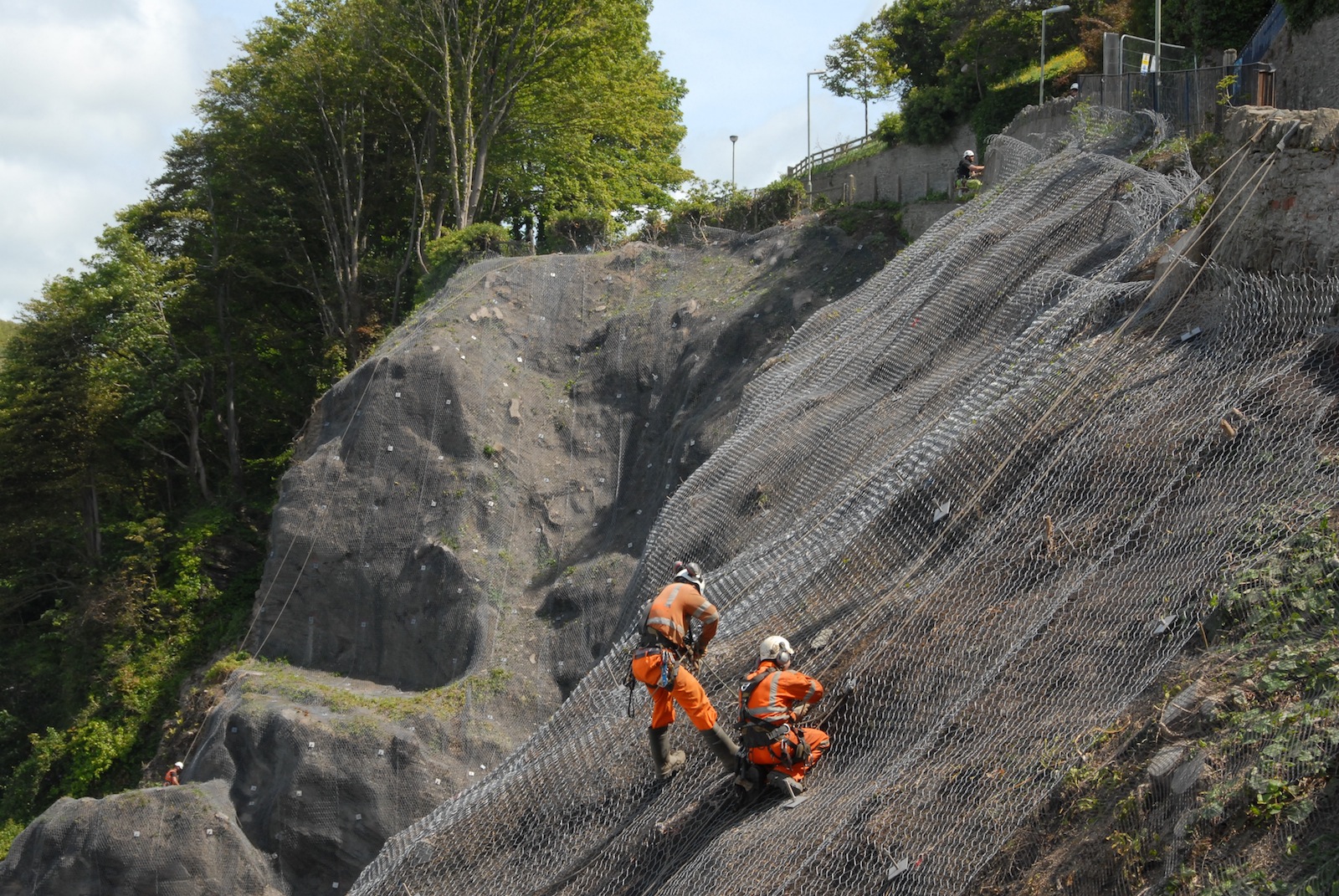 Rock Fall Protection Netting