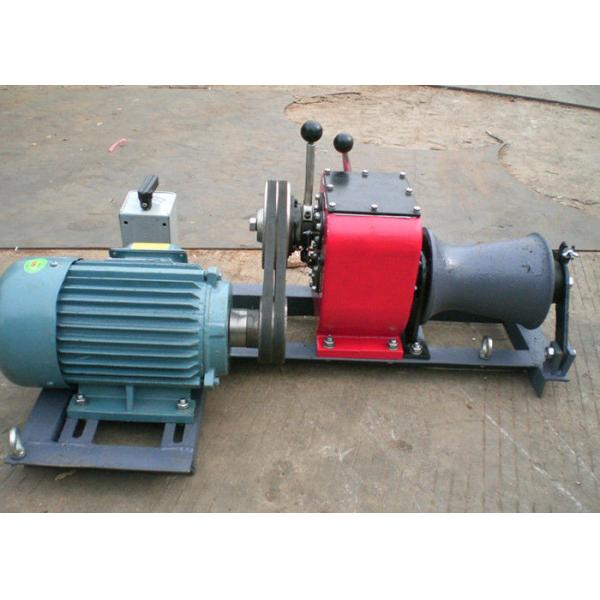 Quality Tower Erection 1 Ton Winch , High Versatility Winch Machine For Cable Pulling for sale