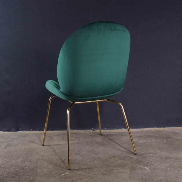 Quality Concise Style Dining Chair Lacquered Legs Furniture Manufacturer for sale