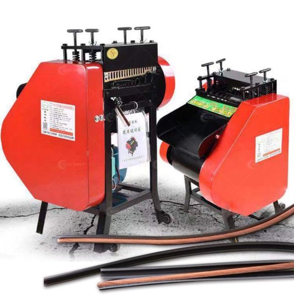 Quality Customized Voltage Waste Communication Cable Stripping Machine 53*43*85cm Scrap for sale