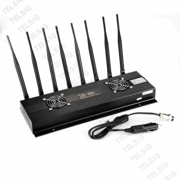 Quality 8 Channel Signal Jamming Device , Anti GPS Tracking Cell Phone Blocker OEM / ODM for sale