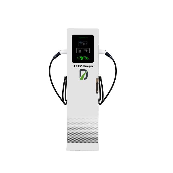 Quality Two Guns Electric Car Stations Ev Charging Unit 400 Volt 32A Max Current for sale