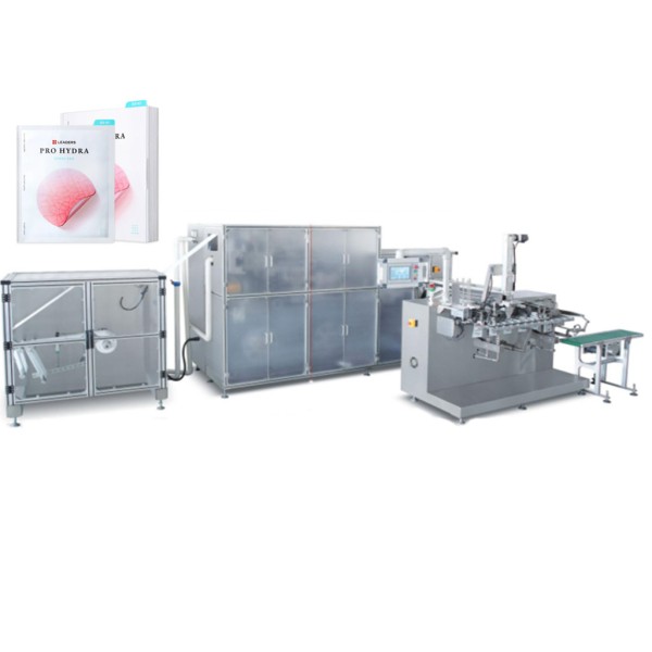 Quality Fully Automatic Giving bag style Facial Mask Making Machine , Skin Care Mask Making Equipment for sale